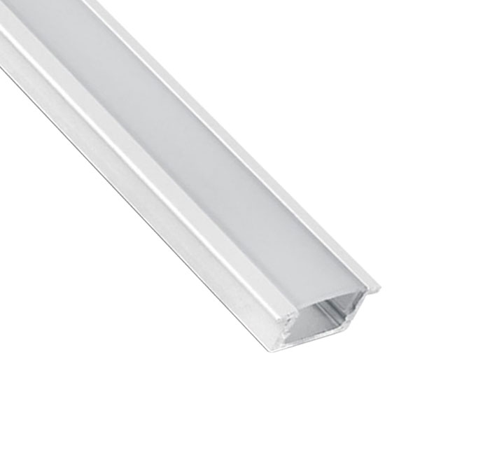 Calha de Alumínio Branco Embutir 2mts – Soluções Led - Iluminação LED e ...